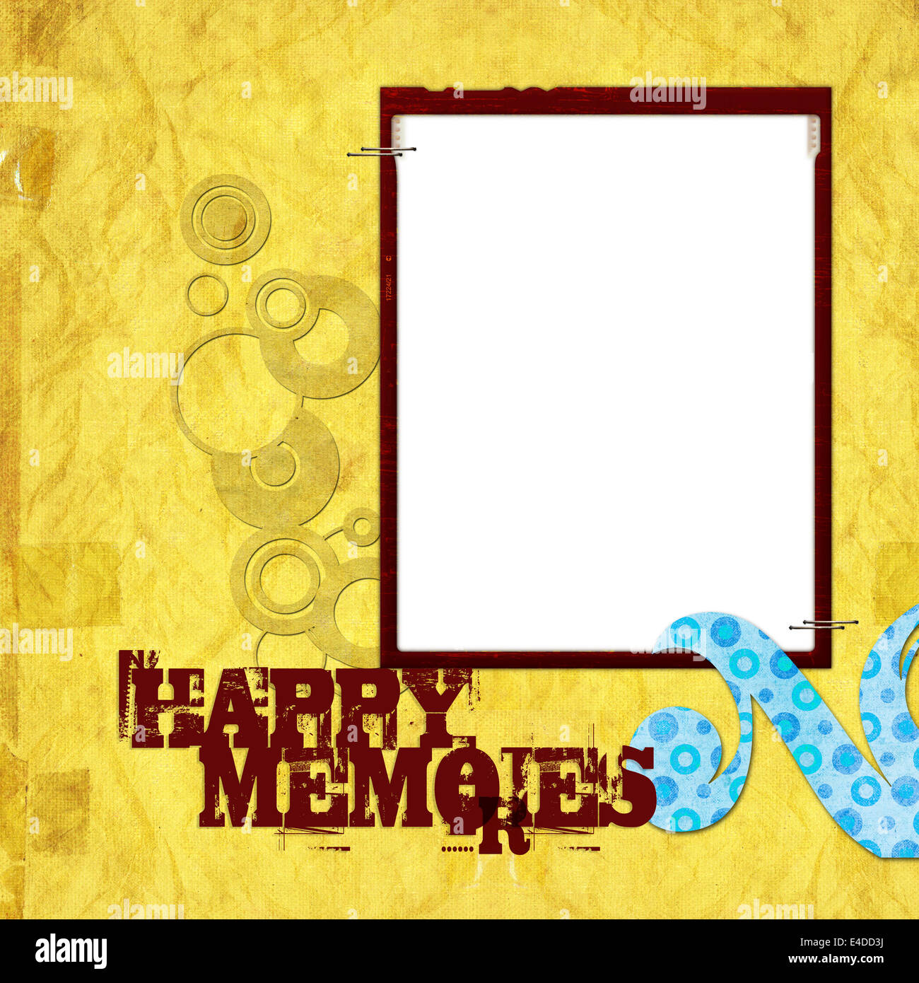 Nostalgia Scrapbook Frame background Stock Photo - Alamy