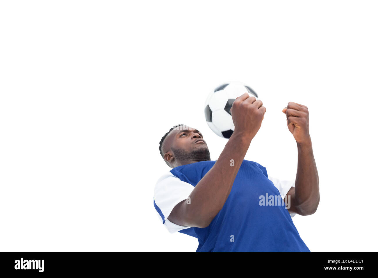 Ball controlling Cut Out Stock Images & Pictures - Alamy