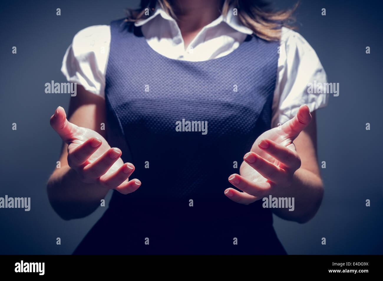 Hands and product hi-res stock photography and images - Alamy