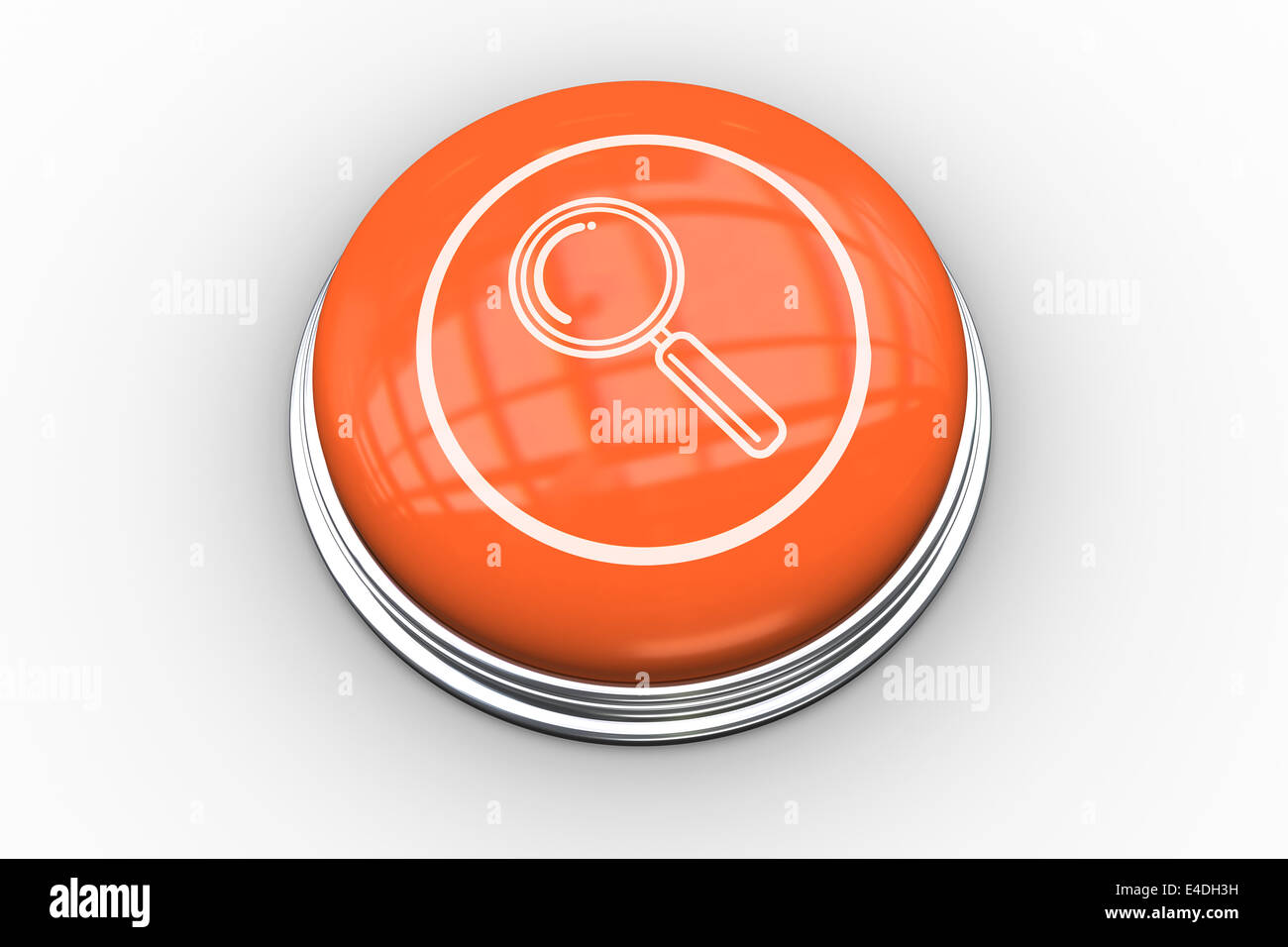 Magnifying glass search button hi-res stock photography and images - Alamy