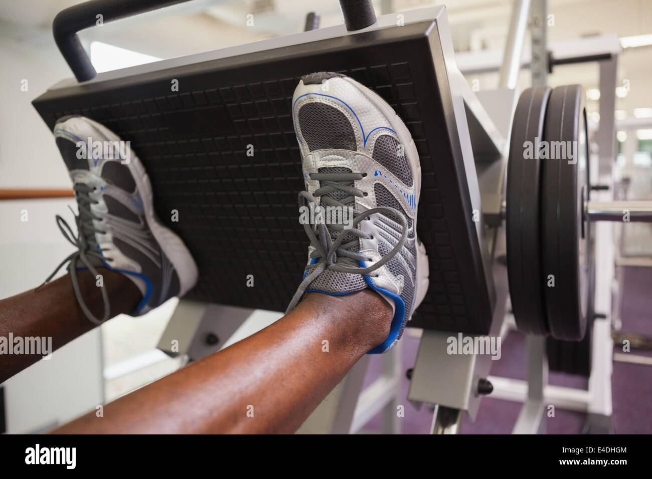 Close up male legs doing hi-res stock photography and images - Alamy