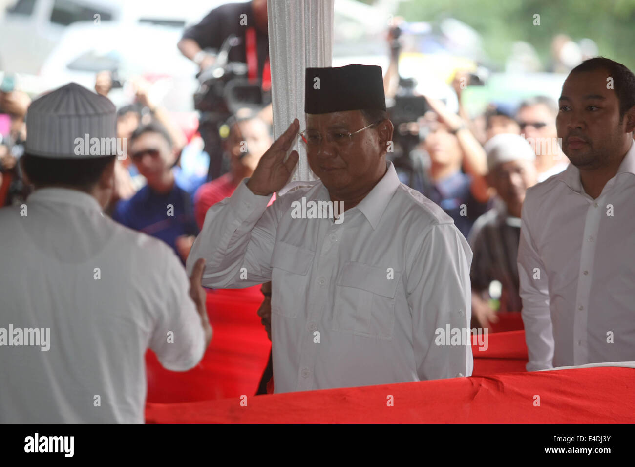 Bogor, West Java, Indonesia. 9th July, 2014. Presidential candidate ...