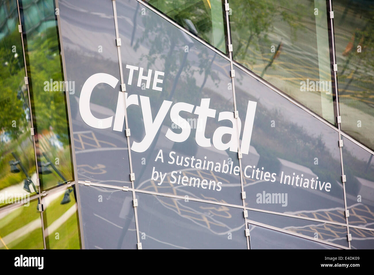The Crystal building which is the first building in the world to be ...