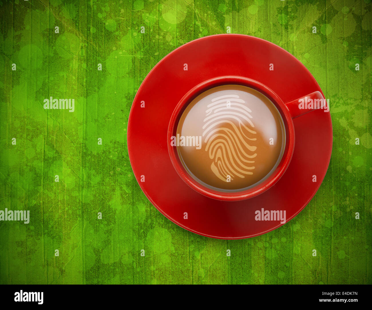 Composite image of fingerprint Stock Photo - Alamy