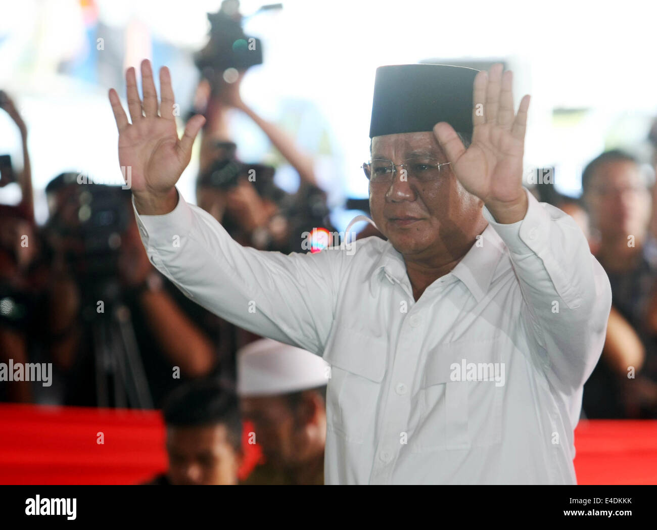 Bogor, West Java, Indonesia. 9th July, 2014. Presidential candidate ...
