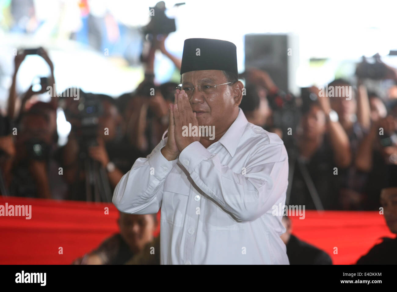 Bogor, West Java, Indonesia. 9th July, 2014. Presidential candidate ...