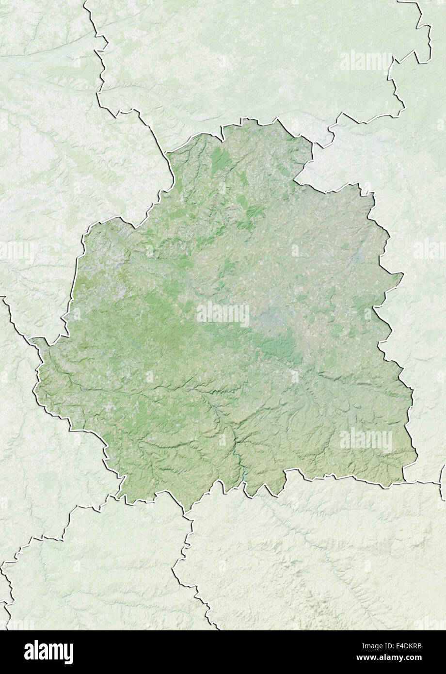 Indre Map High Resolution Stock Photography and Images - Alamy