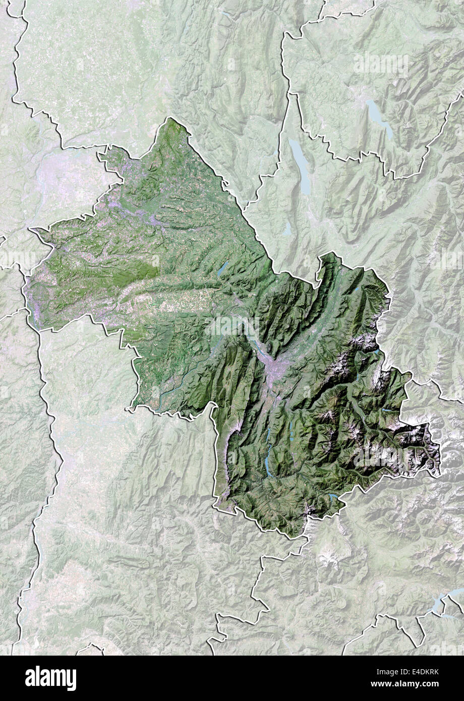 Isere Map High Resolution Stock Photography and Images - Alamy