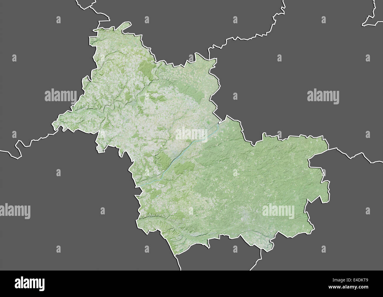 Loir-et-Cher 41 carte, villes et données - Visuel