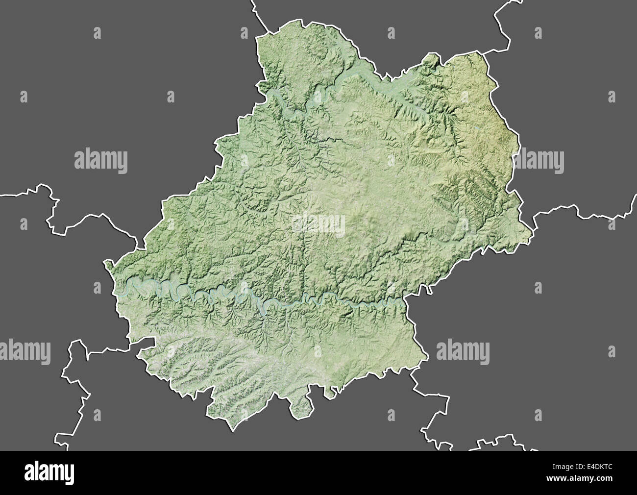 Map lot france hi-res stock photography and images - Alamy