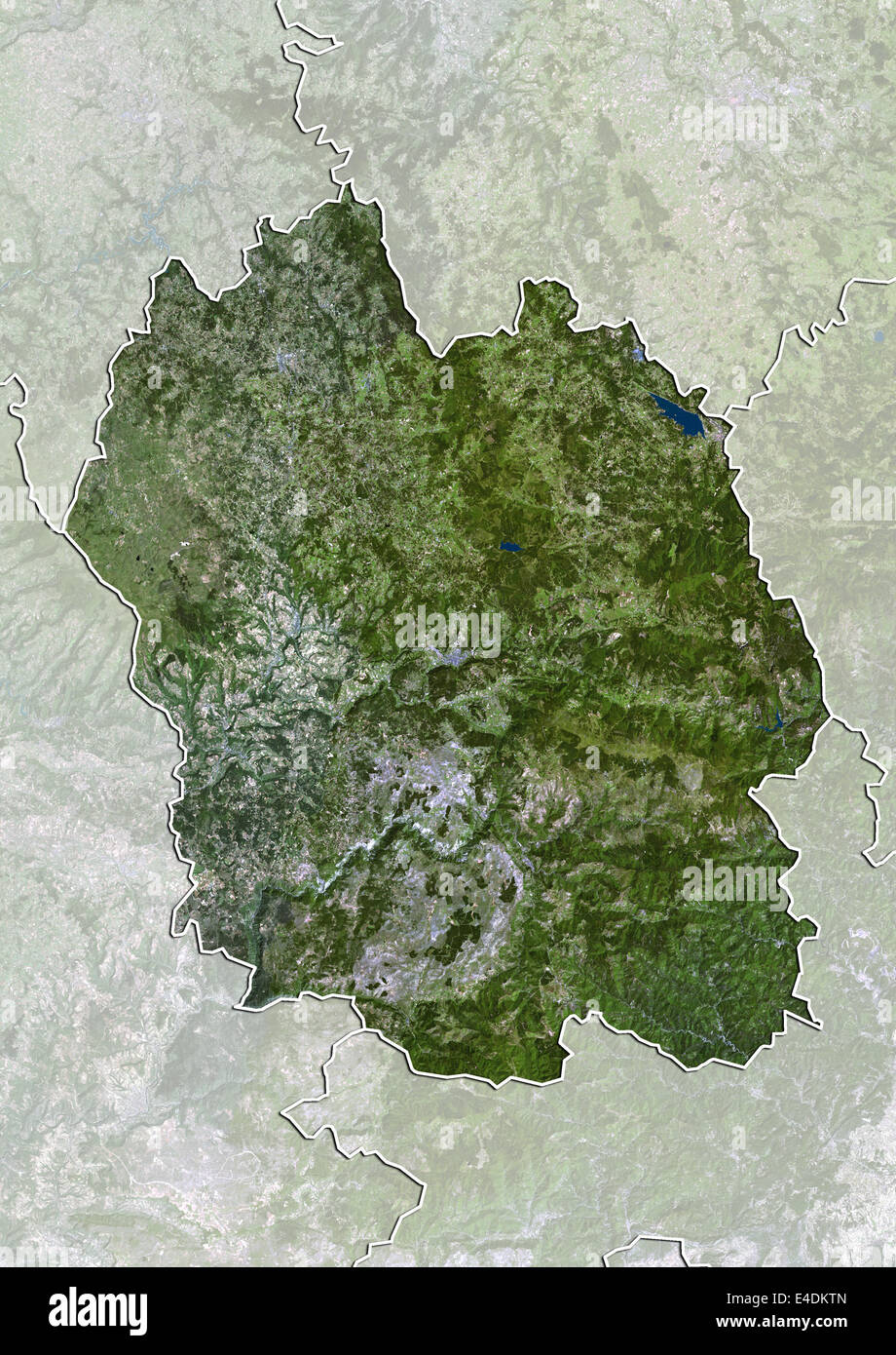 Map of lozere hi-res stock photography and images - Alamy