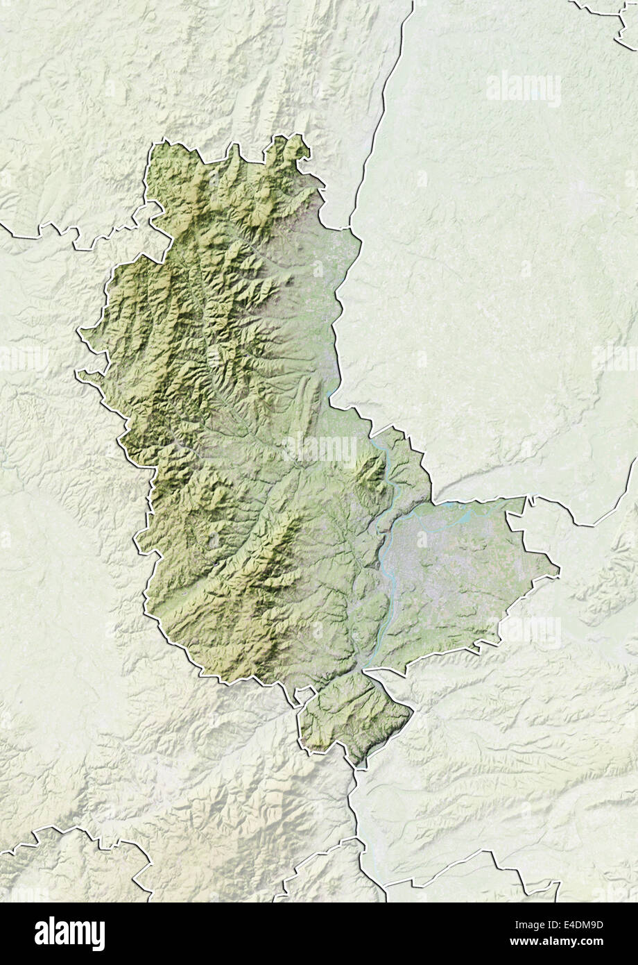 Map Of Rhone High Resolution Stock Photography and Images - Alamy