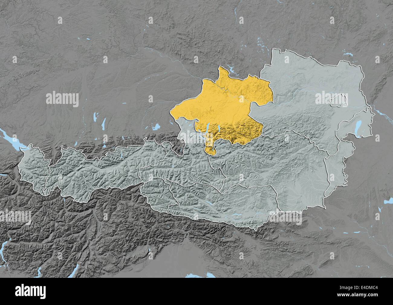 Topography map austria hi-res stock photography and images - Alamy