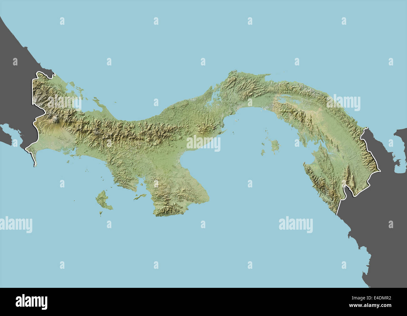 Map of panama city hi-res stock photography and images - Alamy