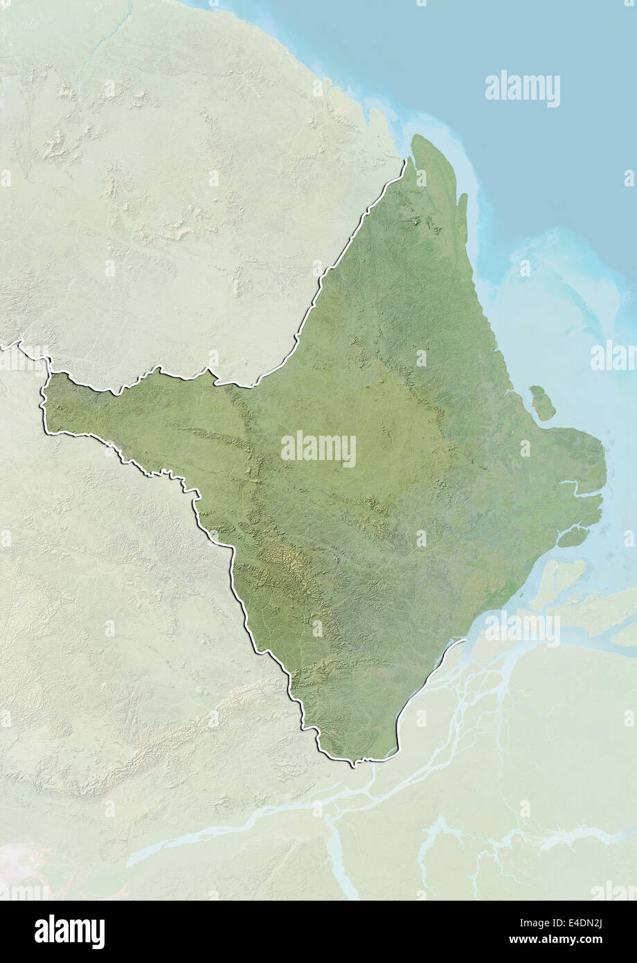 Map of amapa hi-res stock photography and images - Alamy