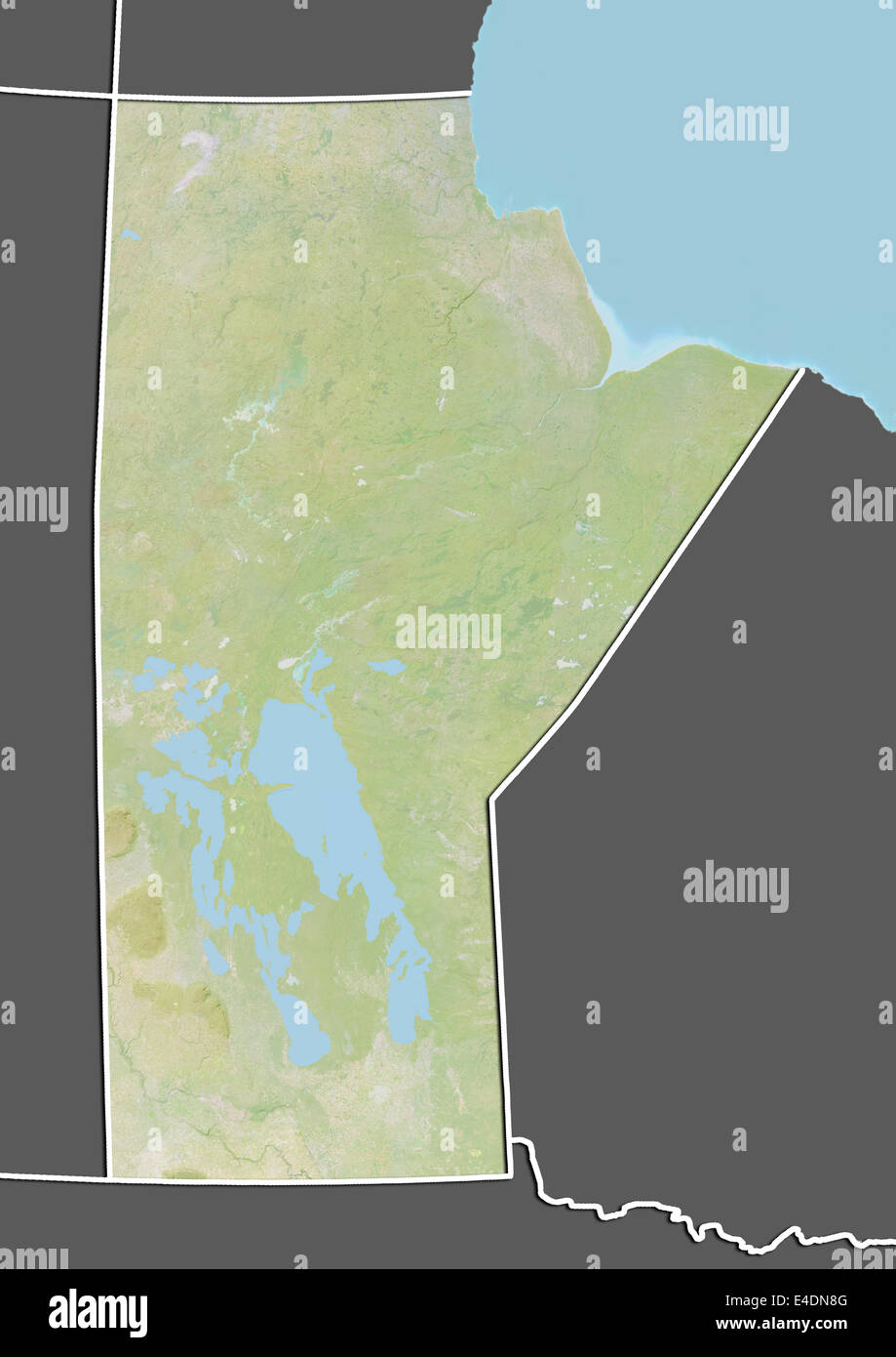 Satellite geography manitoba hi-res stock photography and images - Alamy