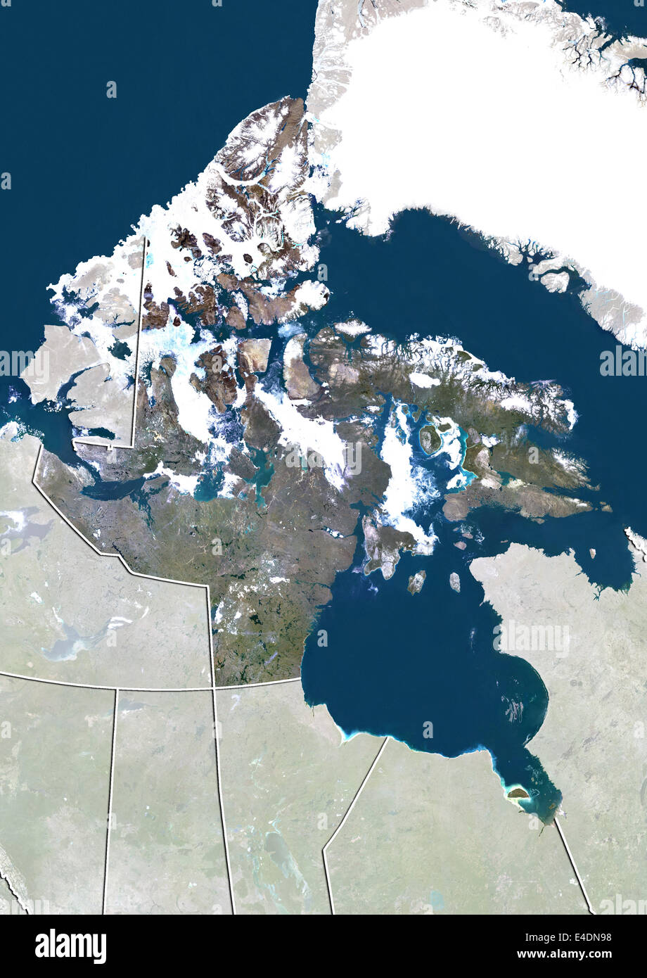 Map nunavut canada hi-res stock photography and images - Alamy
