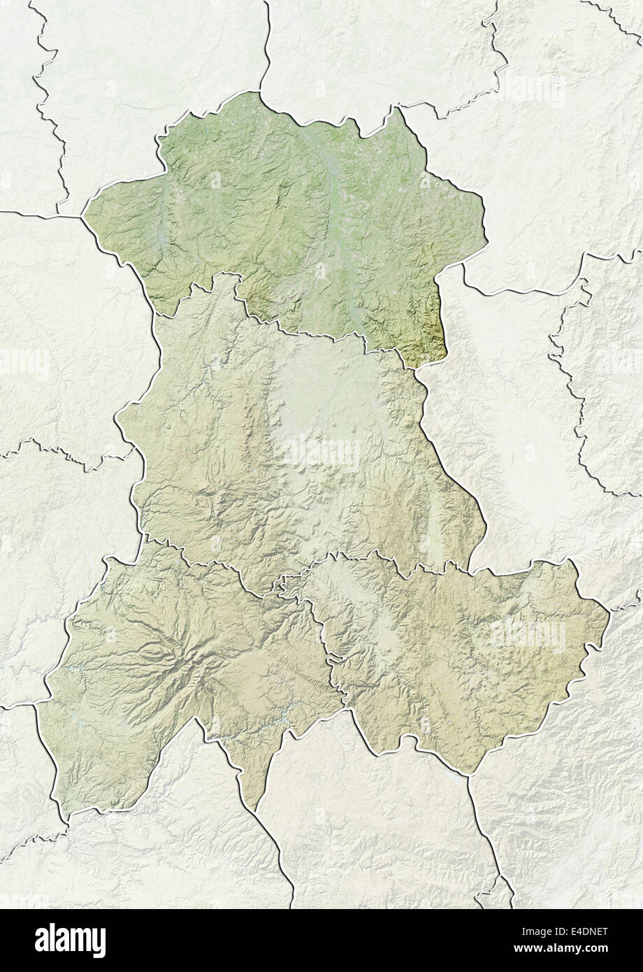 Map of allier hi-res stock photography and images - Alamy