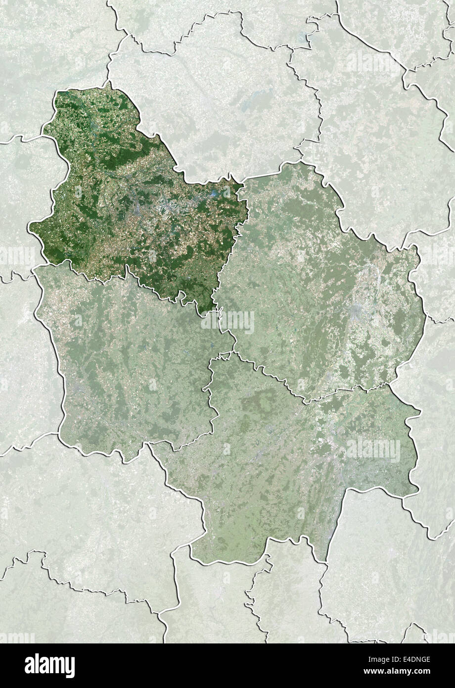 Map Of Yonne High Resolution Stock Photography and Images - Alamy