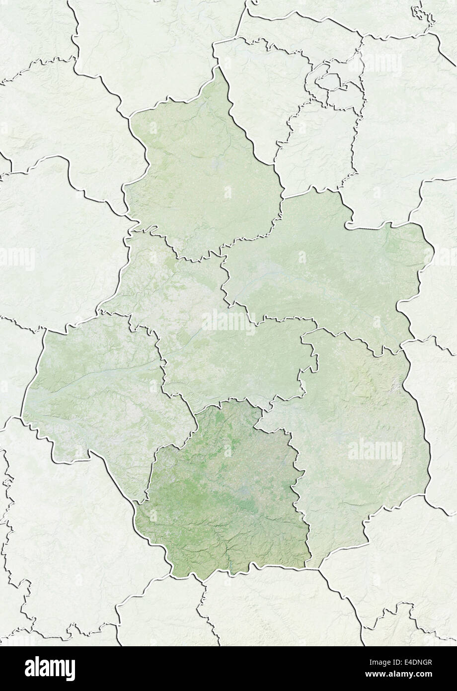 Map indre france hi-res stock photography and images - Alamy