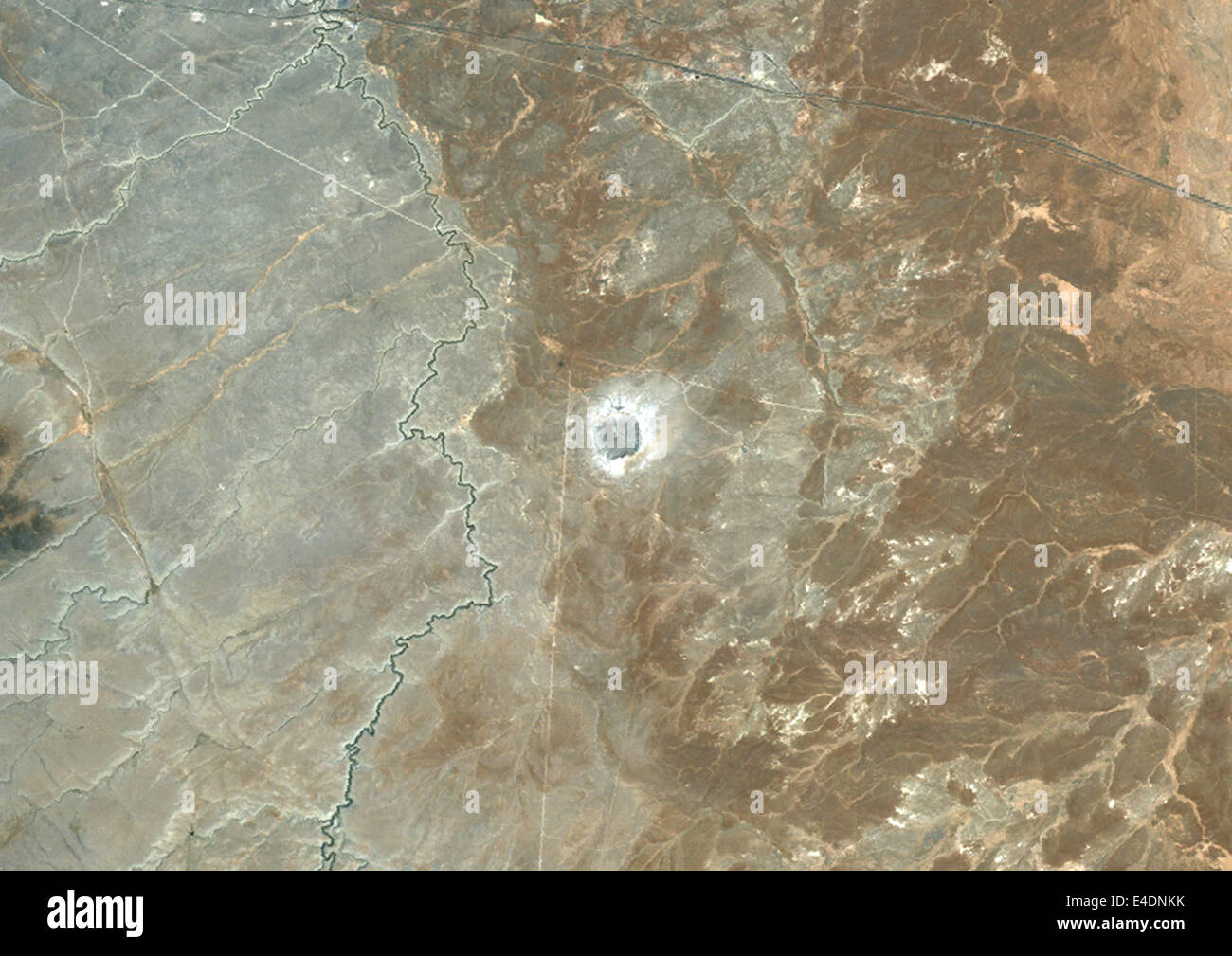 Barringer crater aerial hi-res stock photography and images - Alamy