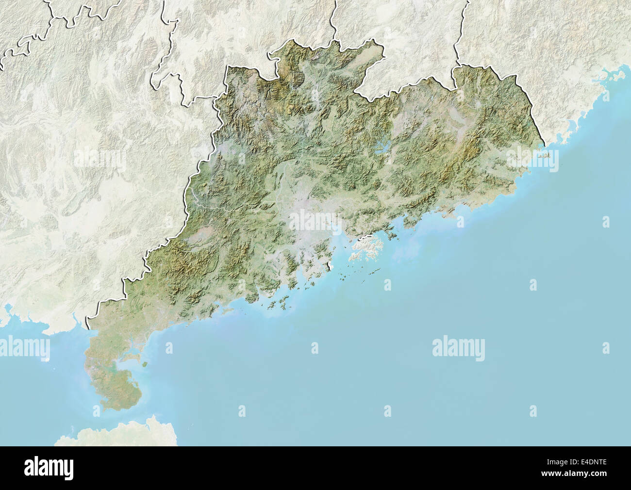 Guangdong map hi-res stock photography and images - Alamy