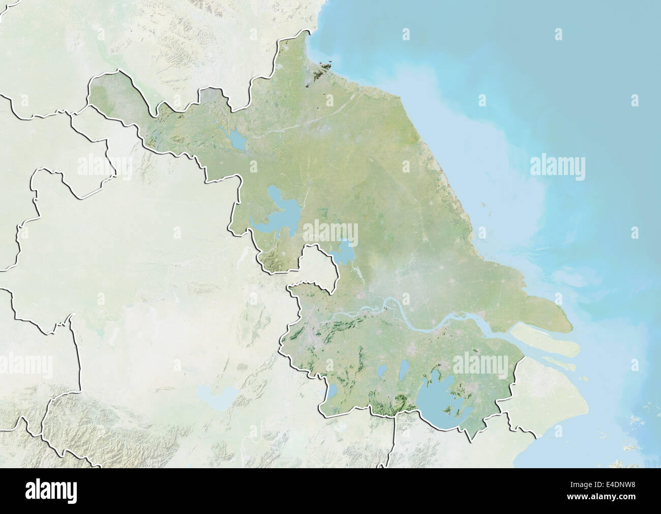 Jiangsu map hi-res stock photography and images - Alamy