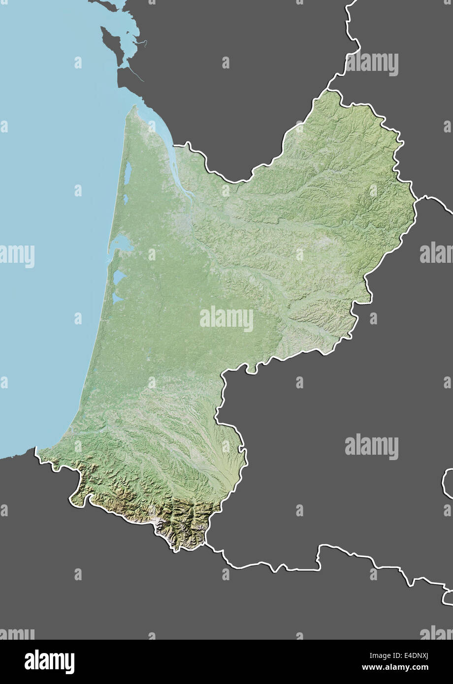 France map atlantic hi-res stock photography and images - Alamy