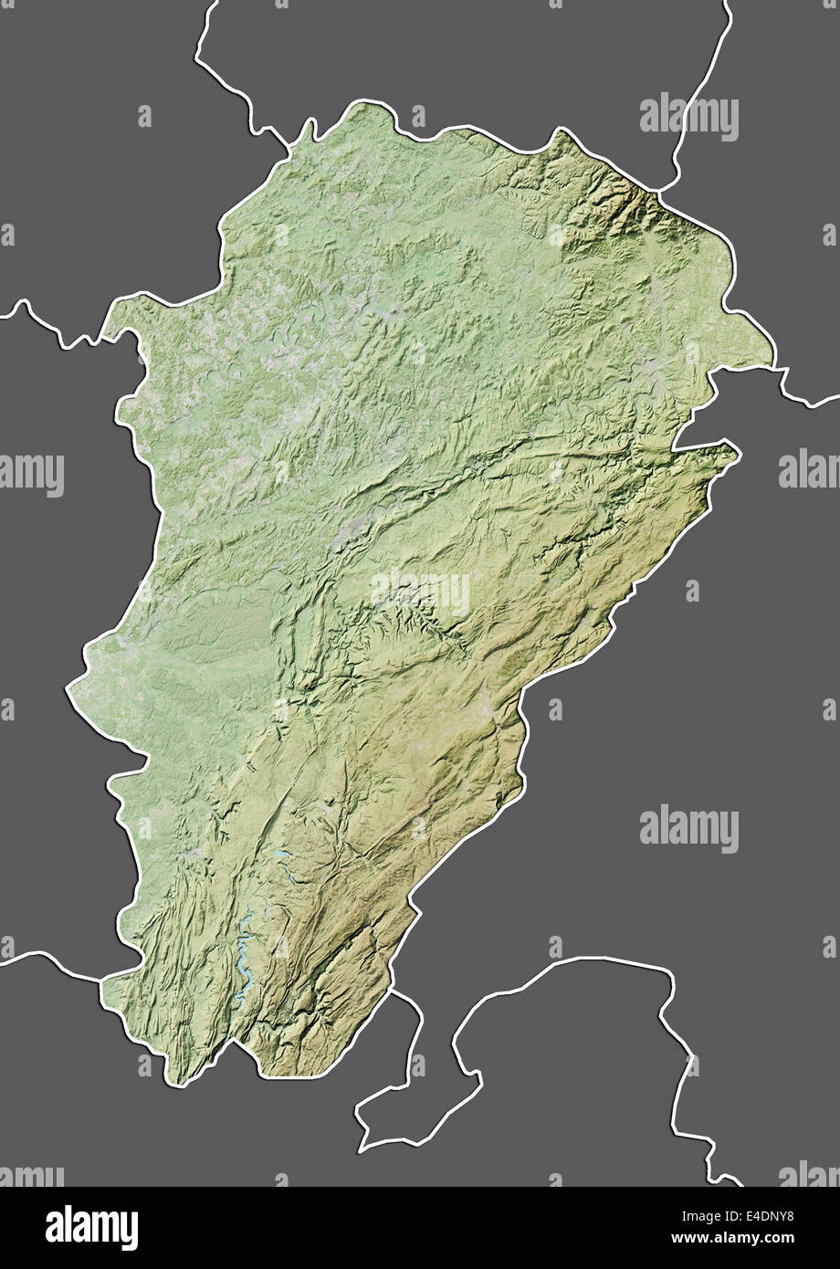 Map of doubs hi-res stock photography and images - Alamy