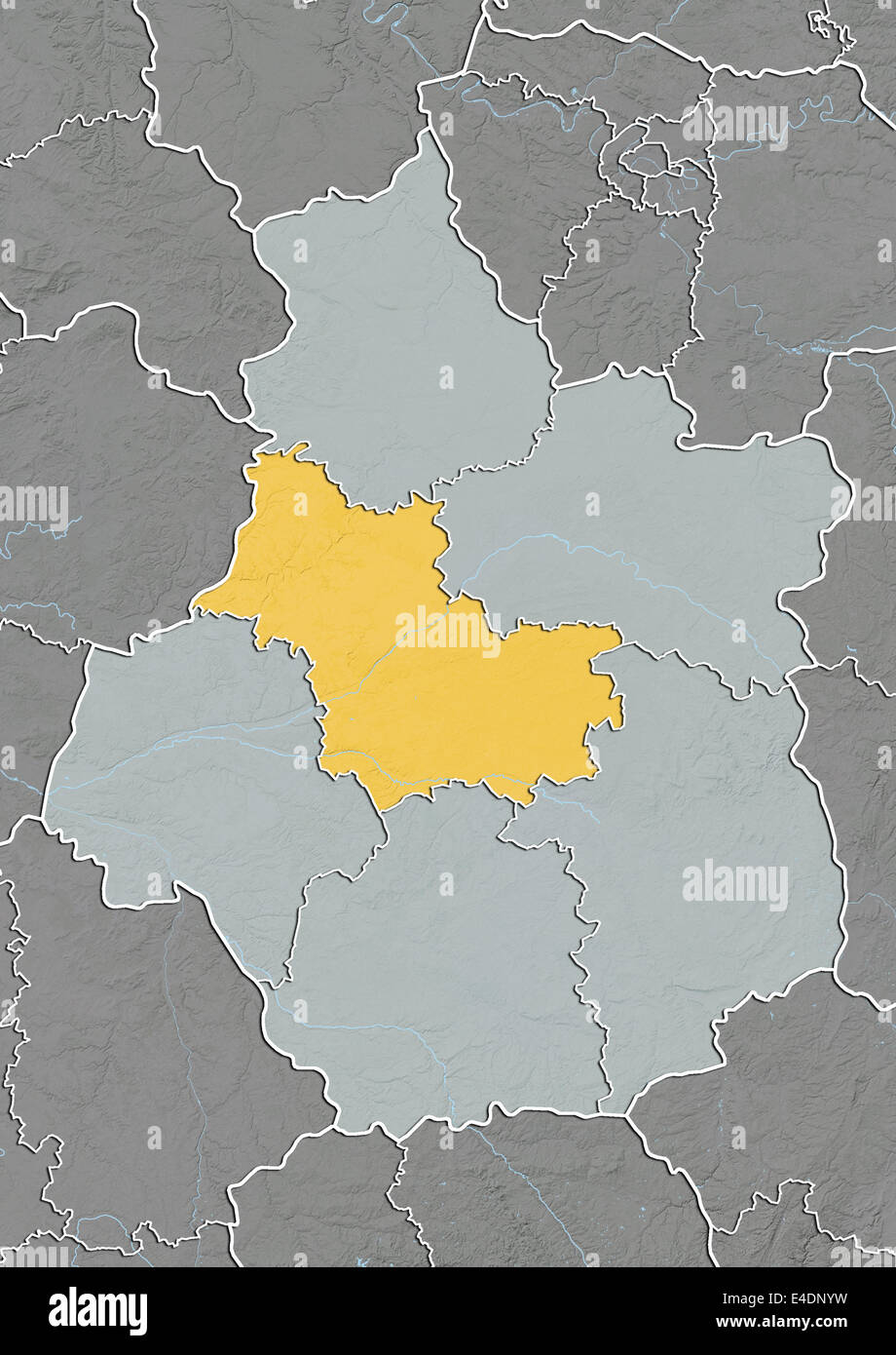 Loir et cher map hi-res stock photography and images - Alamy