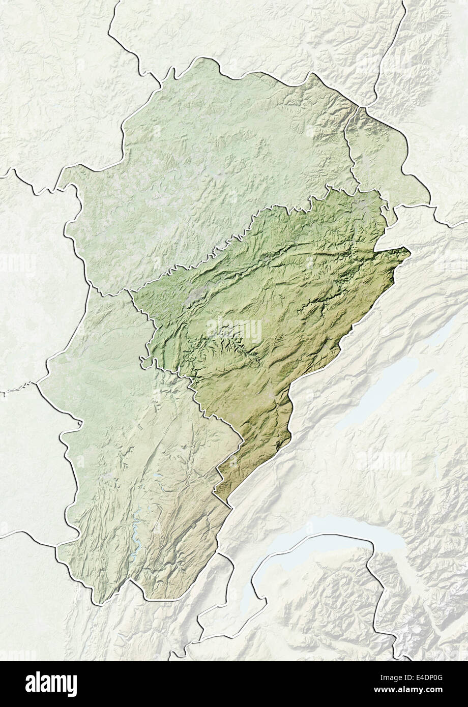 Map of doubs hi-res stock photography and images - Alamy