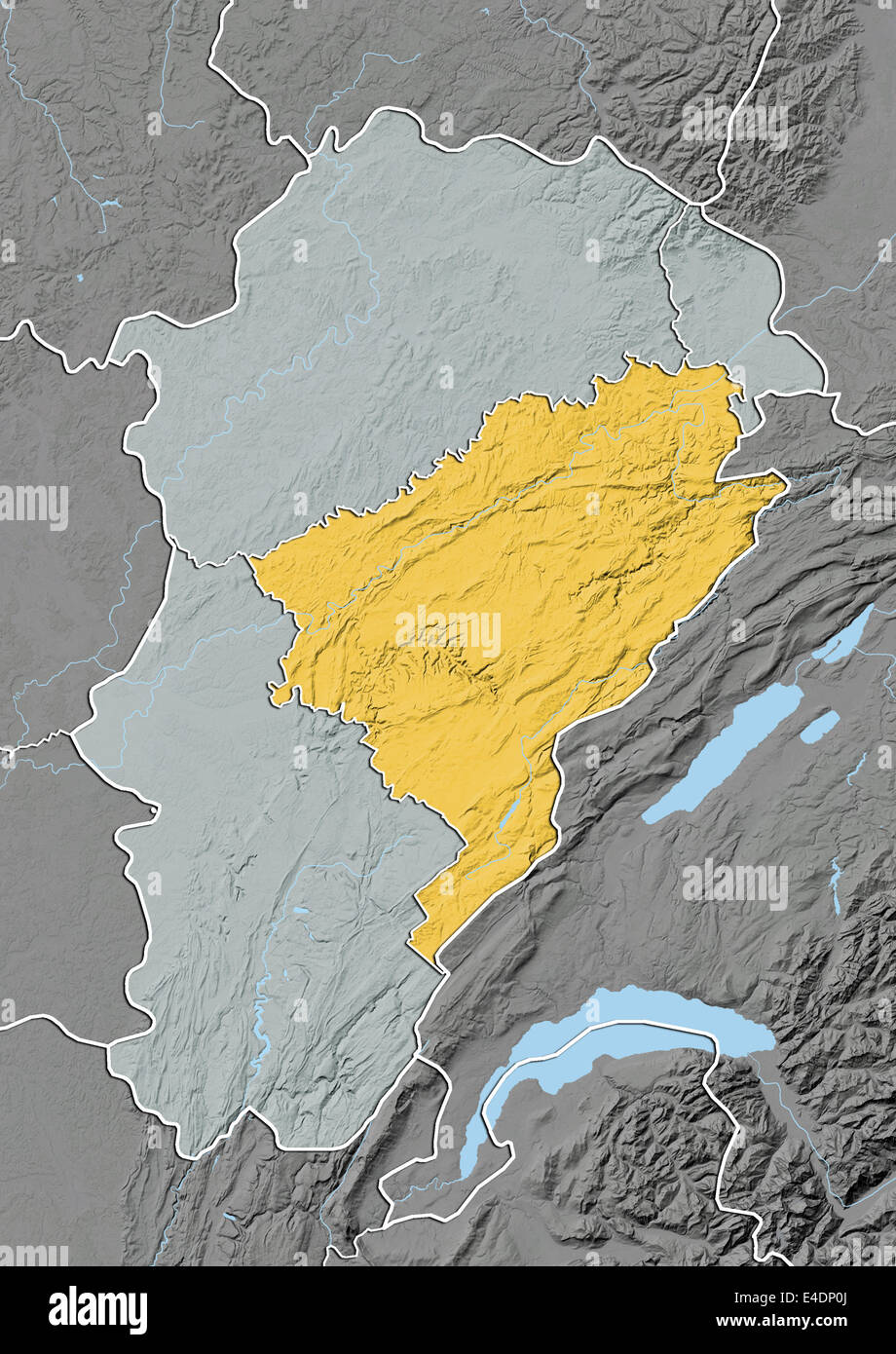 Map of doubs hi-res stock photography and images - Alamy