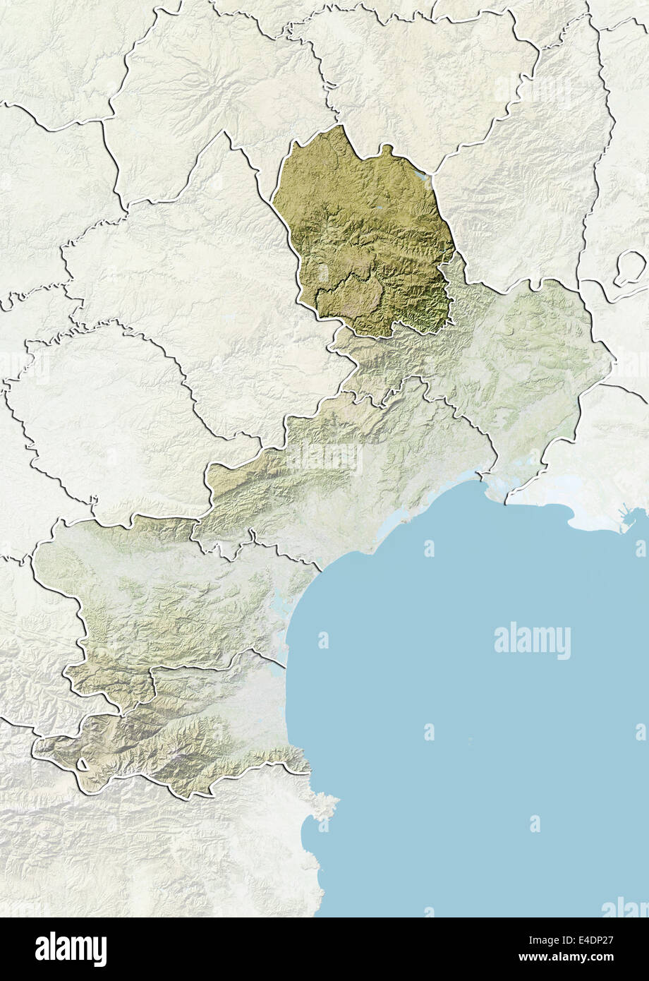 Lozere Map High Resolution Stock Photography and Images - Alamy