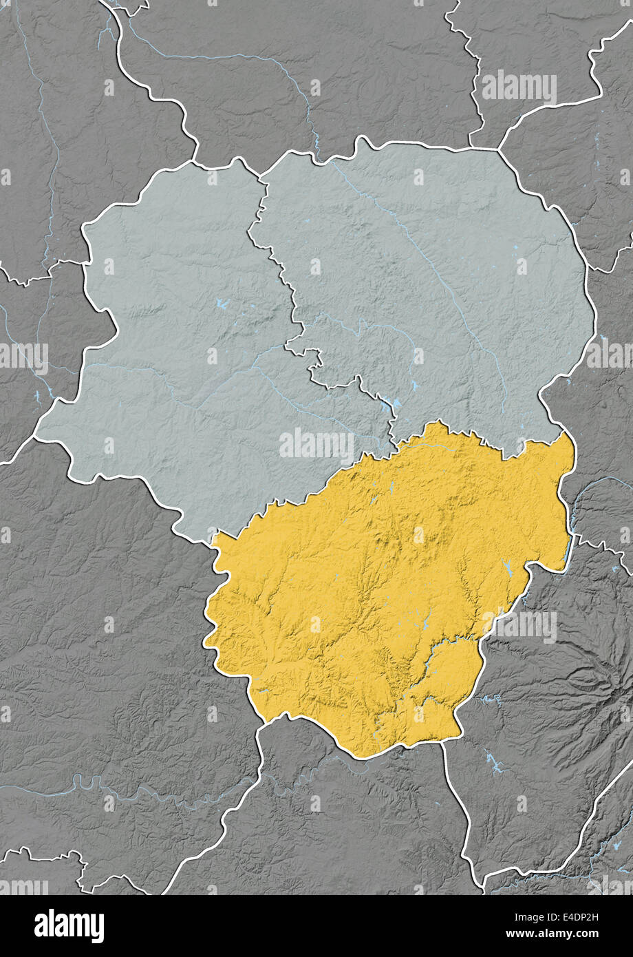 Map corrèze france hi-res stock photography and images - Alamy