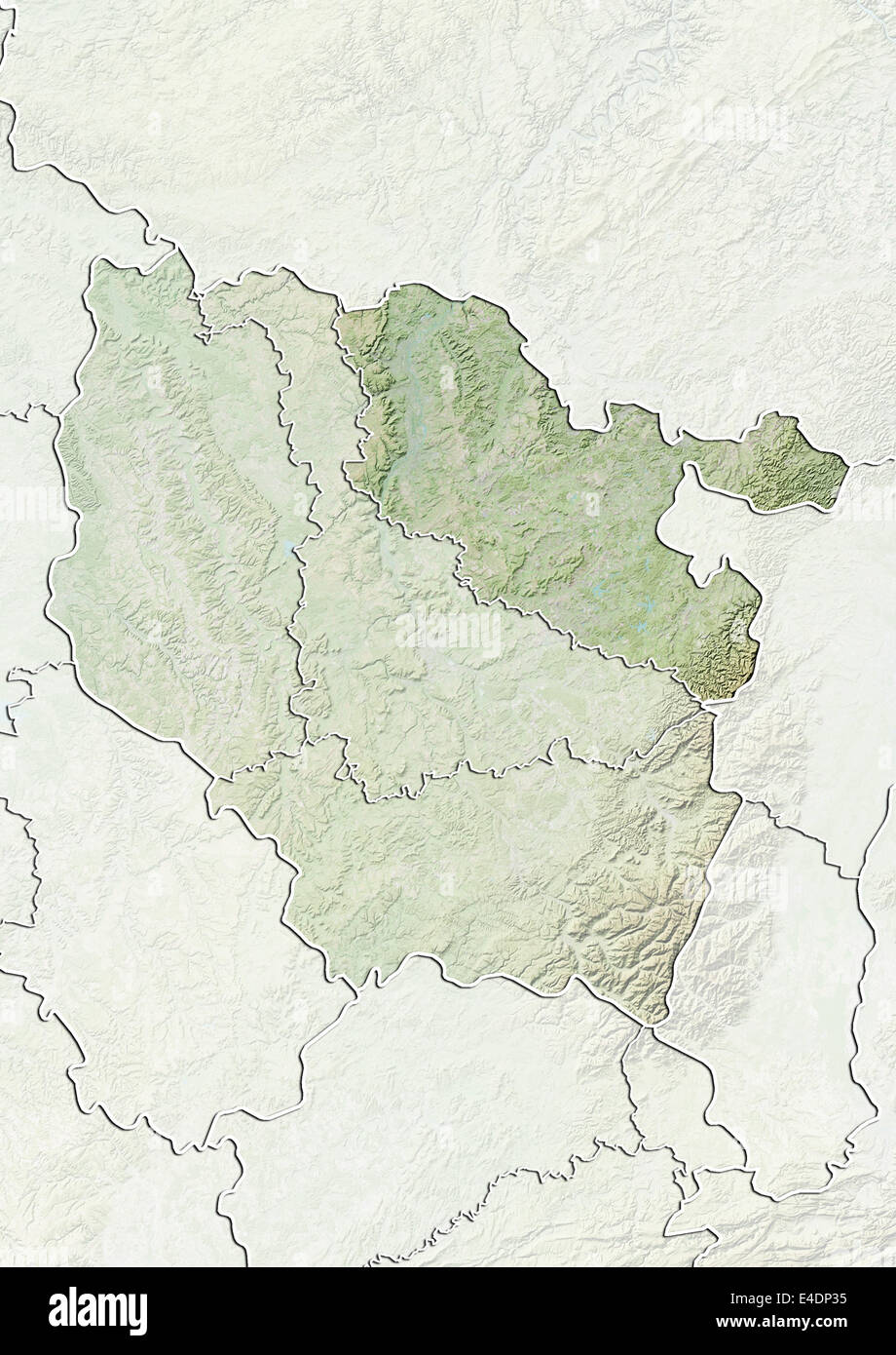 Moselle map hi-res stock photography and images - Alamy