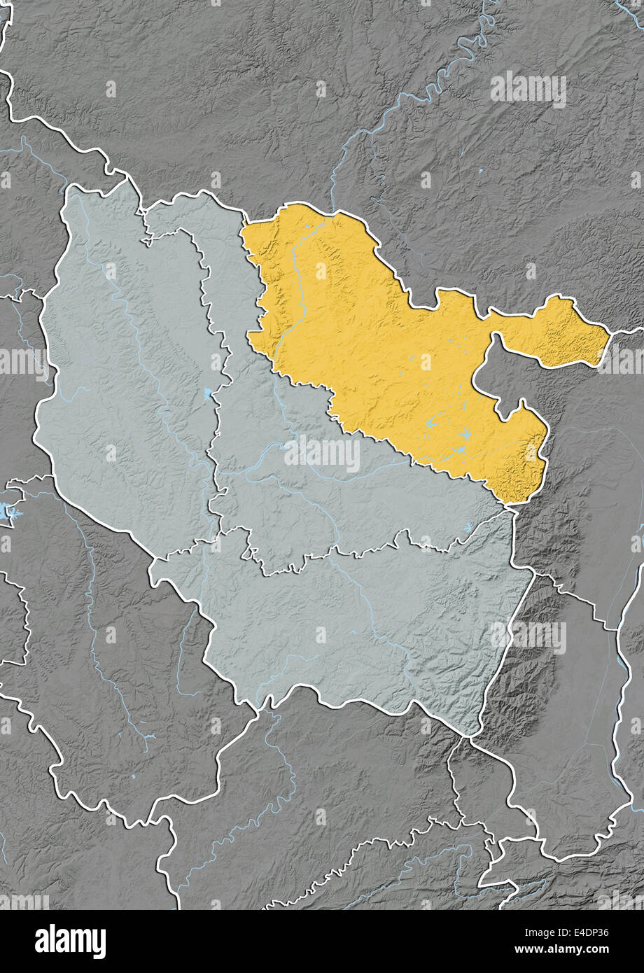 Moselle map hi-res stock photography and images - Alamy