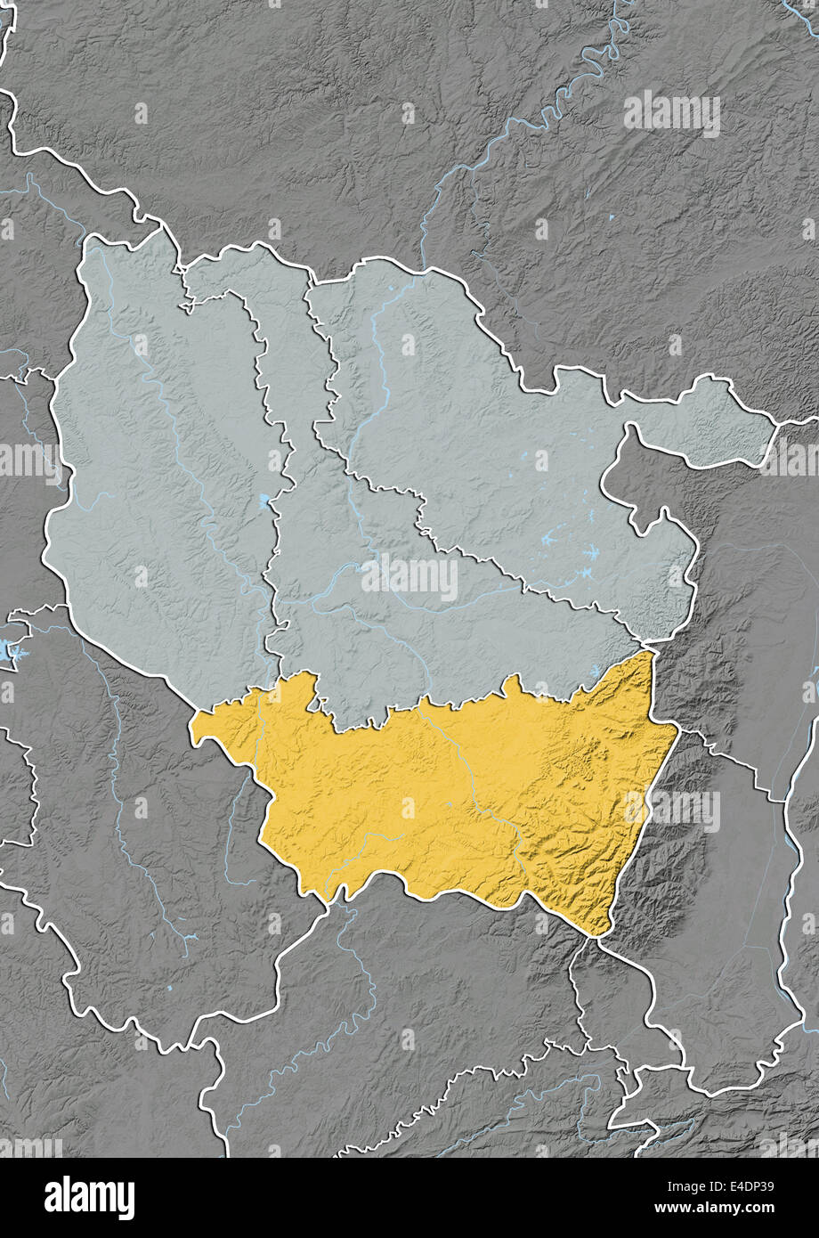 Vosges Mountains Map