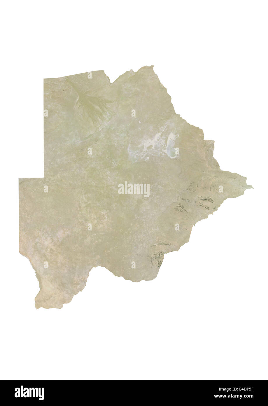 Botswana relief map hi-res stock photography and images - Alamy