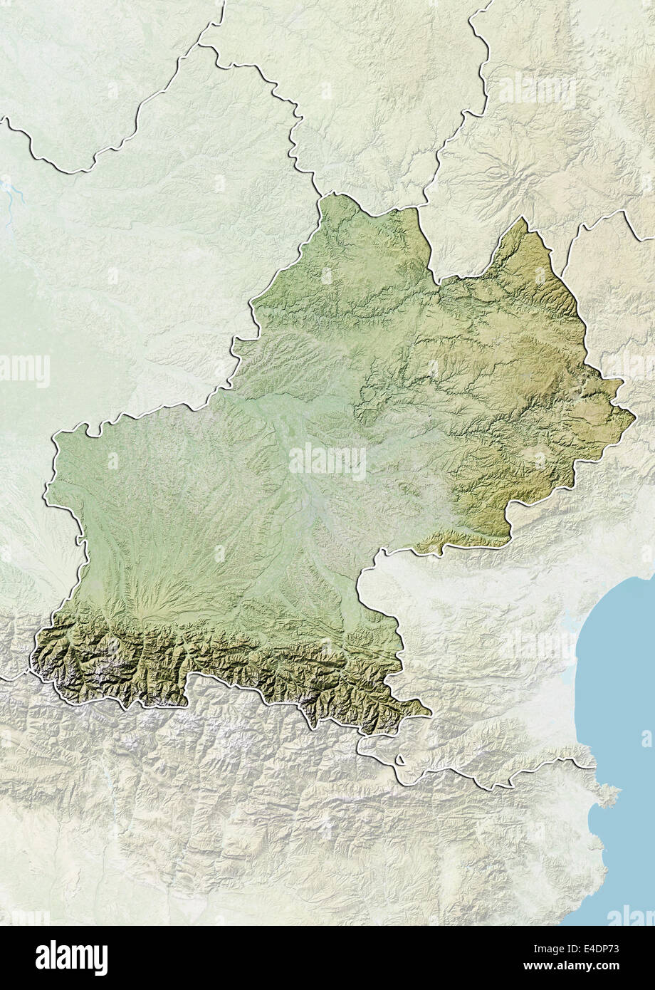 Midi Pyrenees Geography