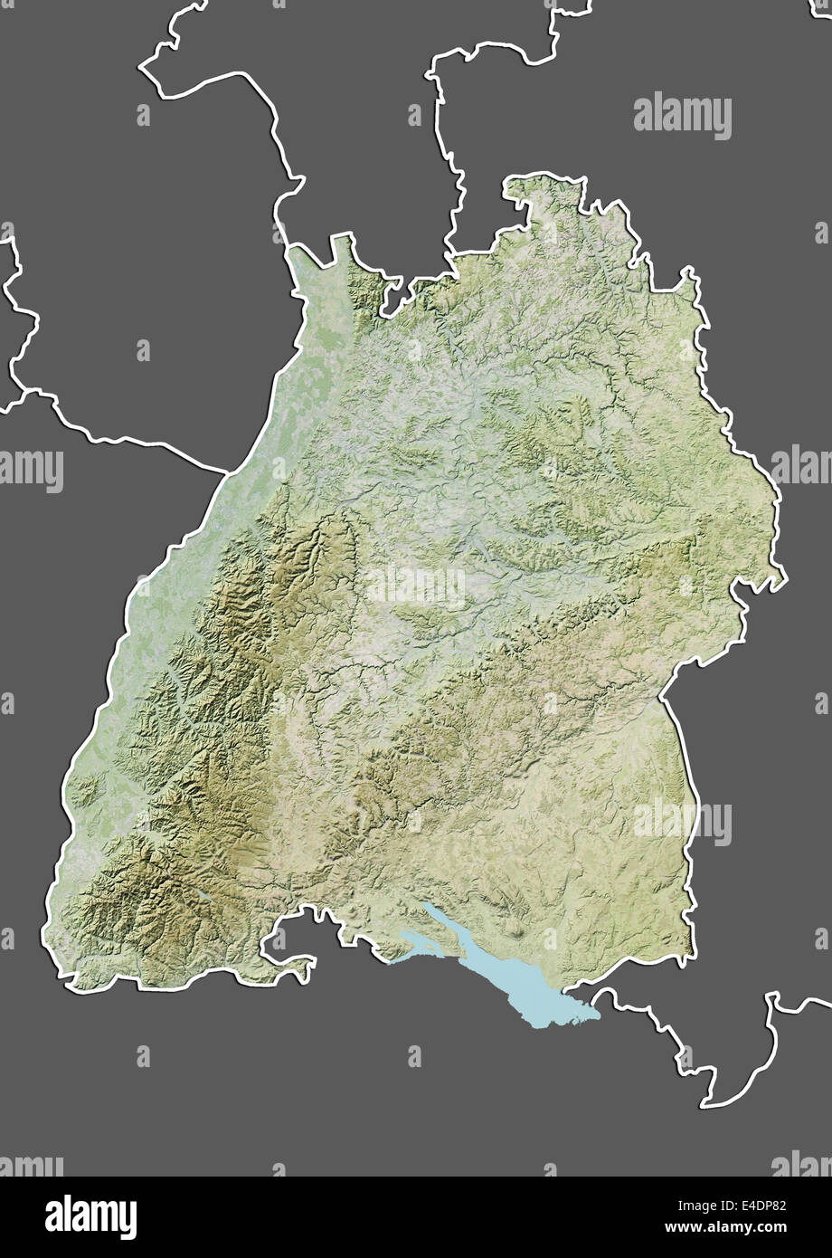 Baden map hi-res stock photography and images - Alamy