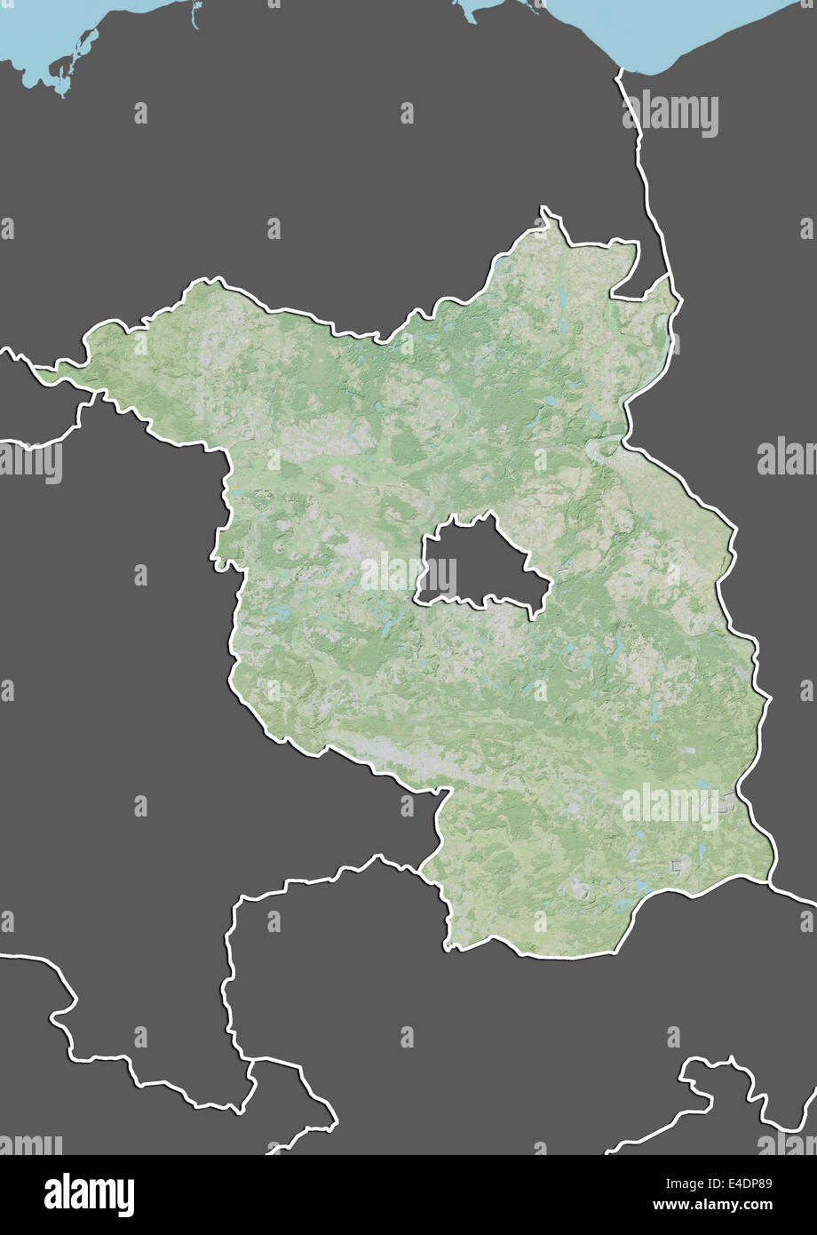 Germany relief map hi-res stock photography and images - Alamy
