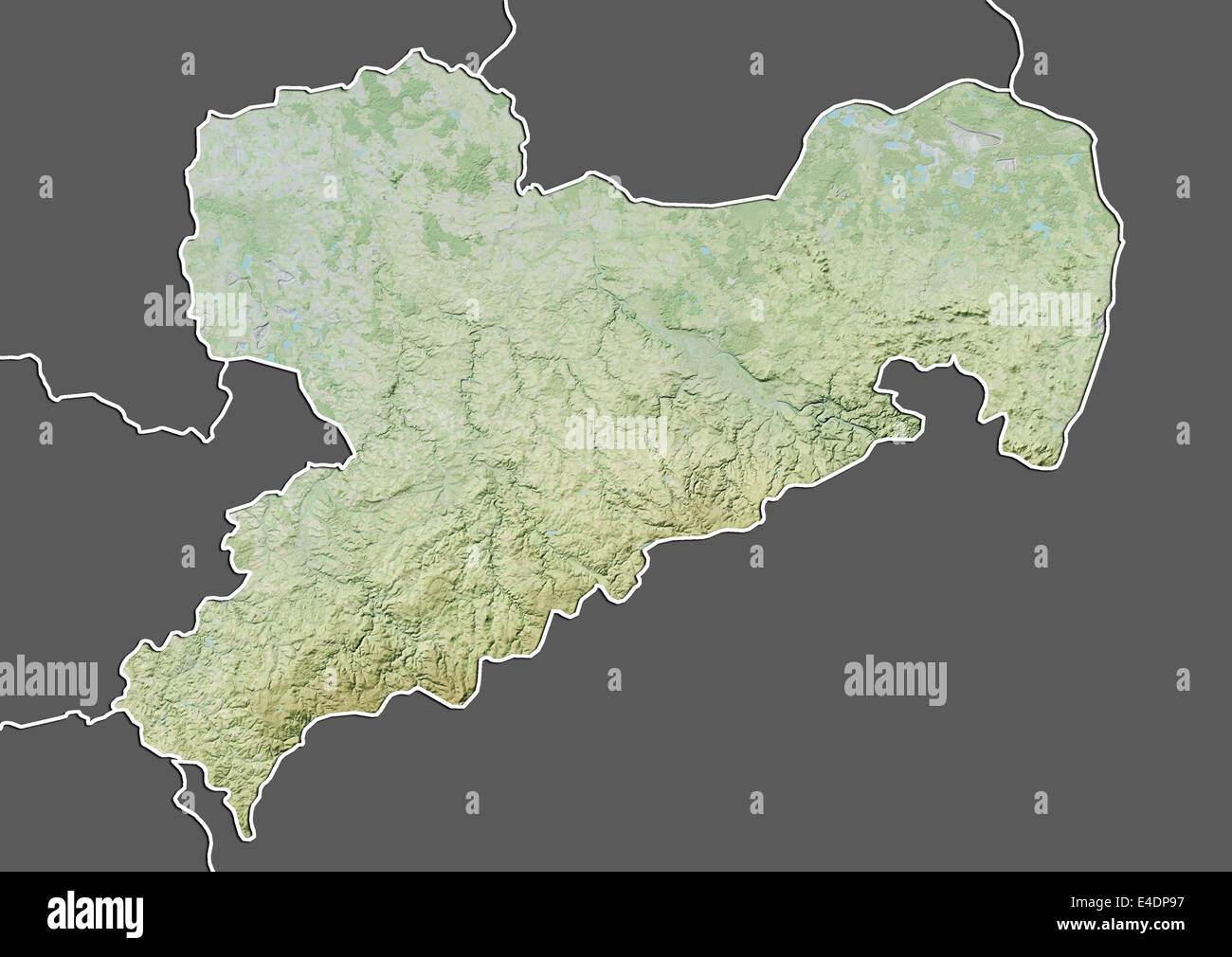 Map Of Saxony High Resolution Stock Photography and Images - Alamy