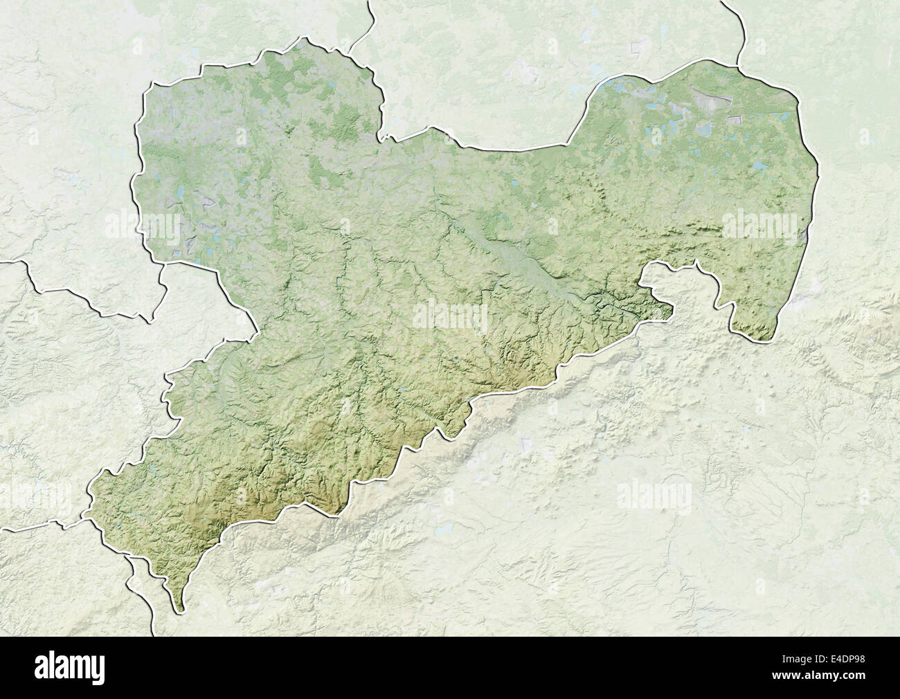 Map Of Saxony High Resolution Stock Photography and Images - Alamy