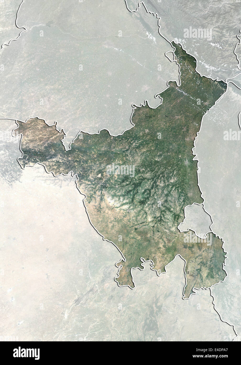 Haryana map hi-res stock photography and images - Alamy