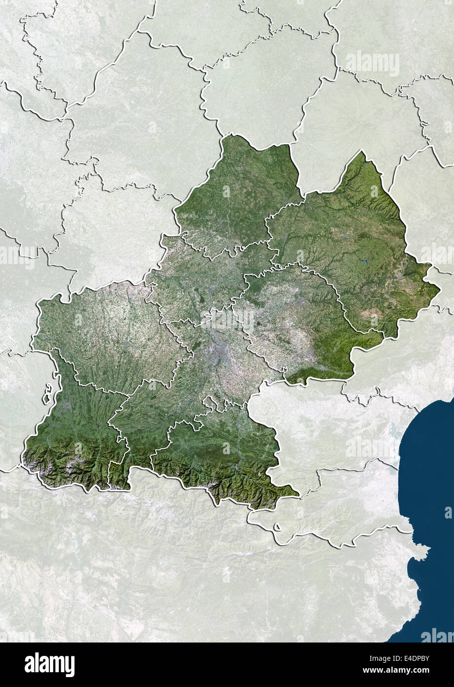 Midi Pyrenees Geography