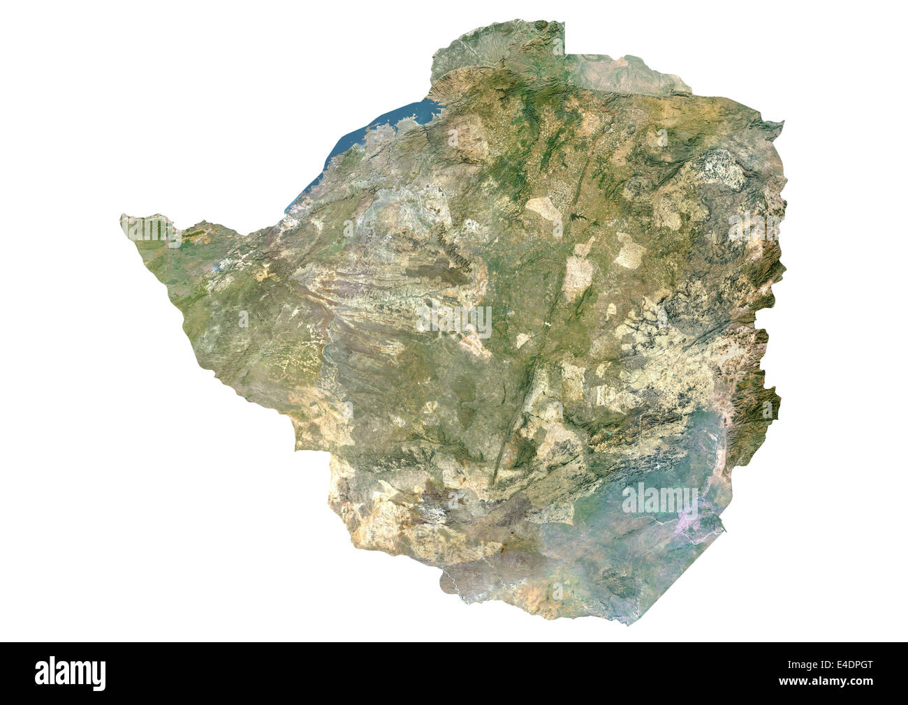 Zimbabwe, Satellite Image Stock Photo - Alamy Zimbabwe, Satellite Image Stock Photo - Alamy