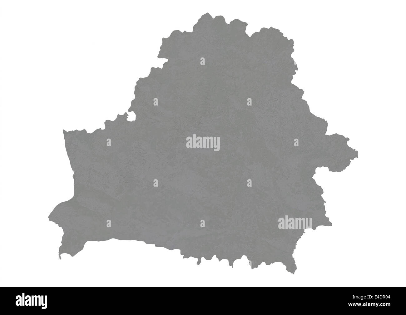 Belarus, Relief Map Stock Photo - Alamy
