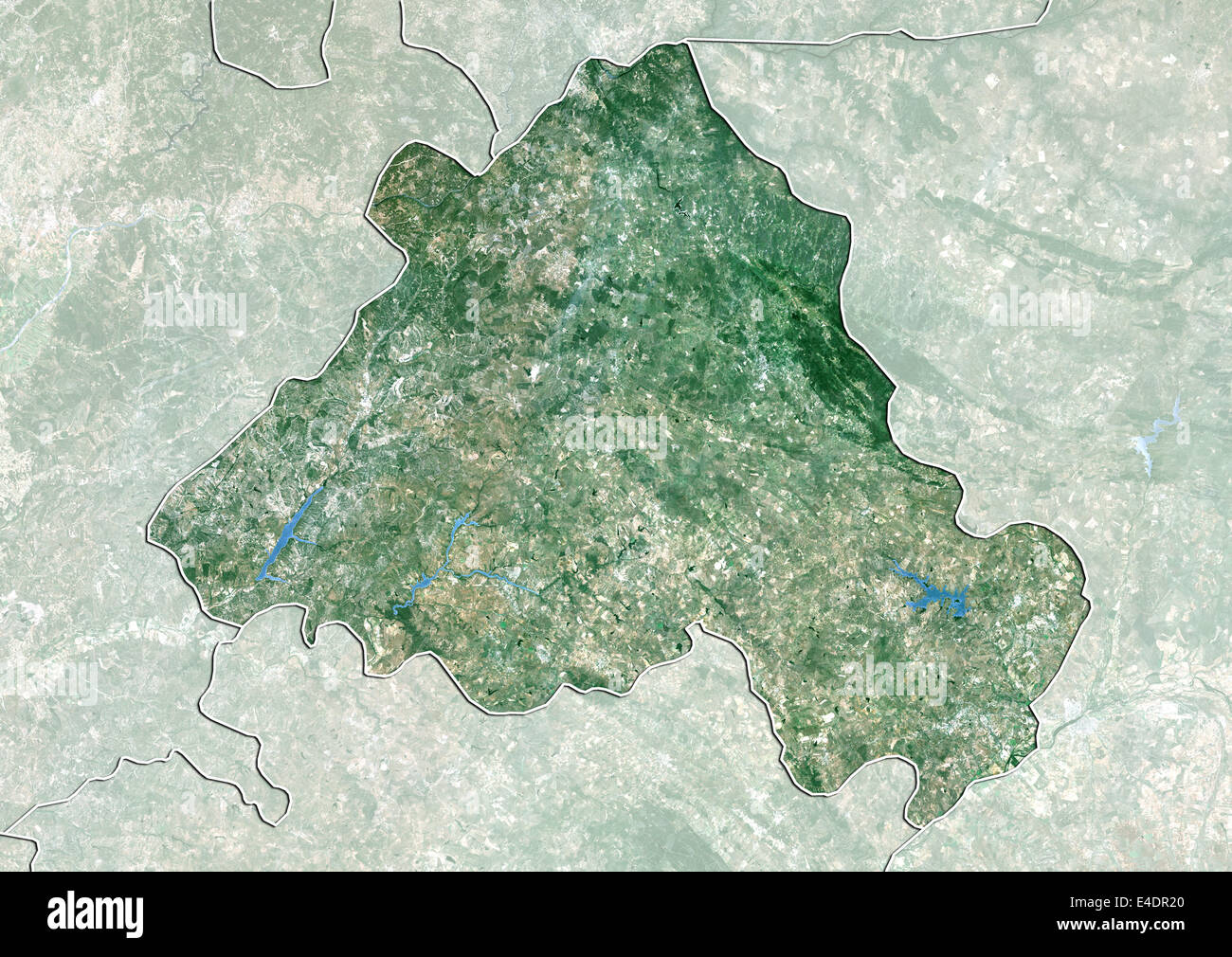 Portalegre map hi-res stock photography and images - Alamy
