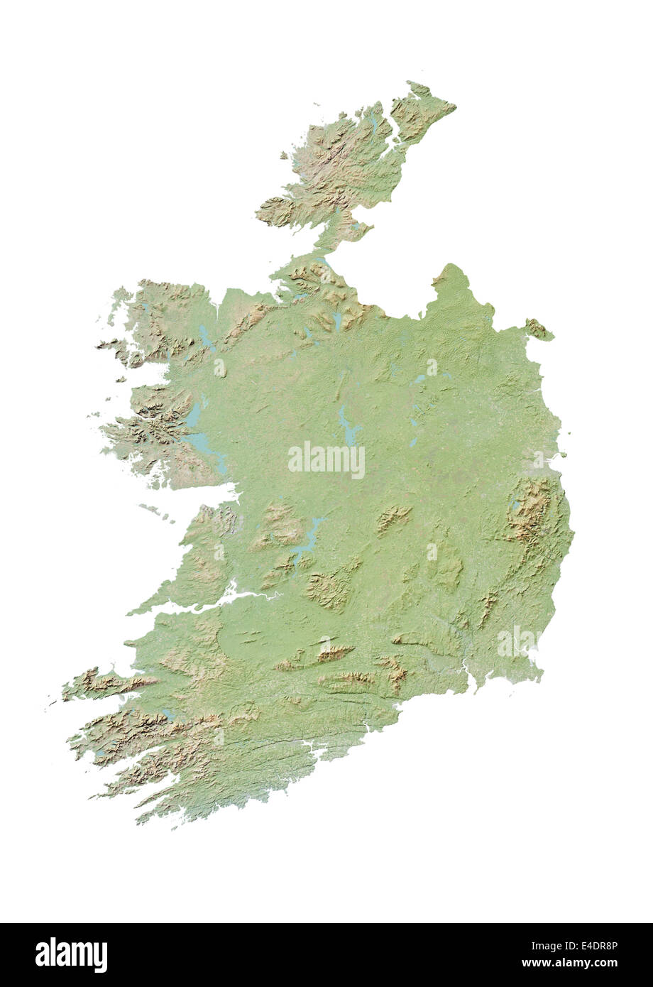 Ireland map hi-res stock photography and images - Alamy