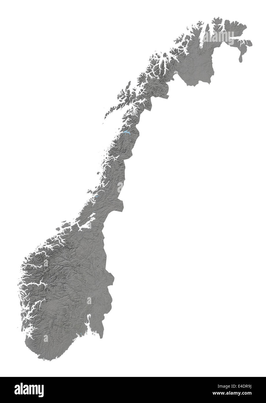 Map satellite geography norway hi-res stock photography and images - Alamy